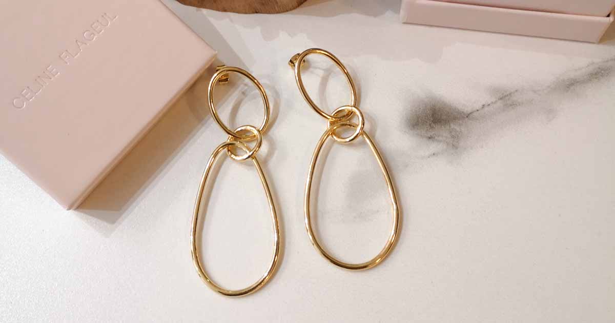 Céline Flageul - Grandes boucles Ava - La Cachette de Linette